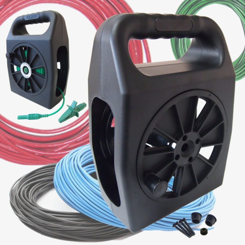Cliff cable reels for custom cables and test leads - CIE
