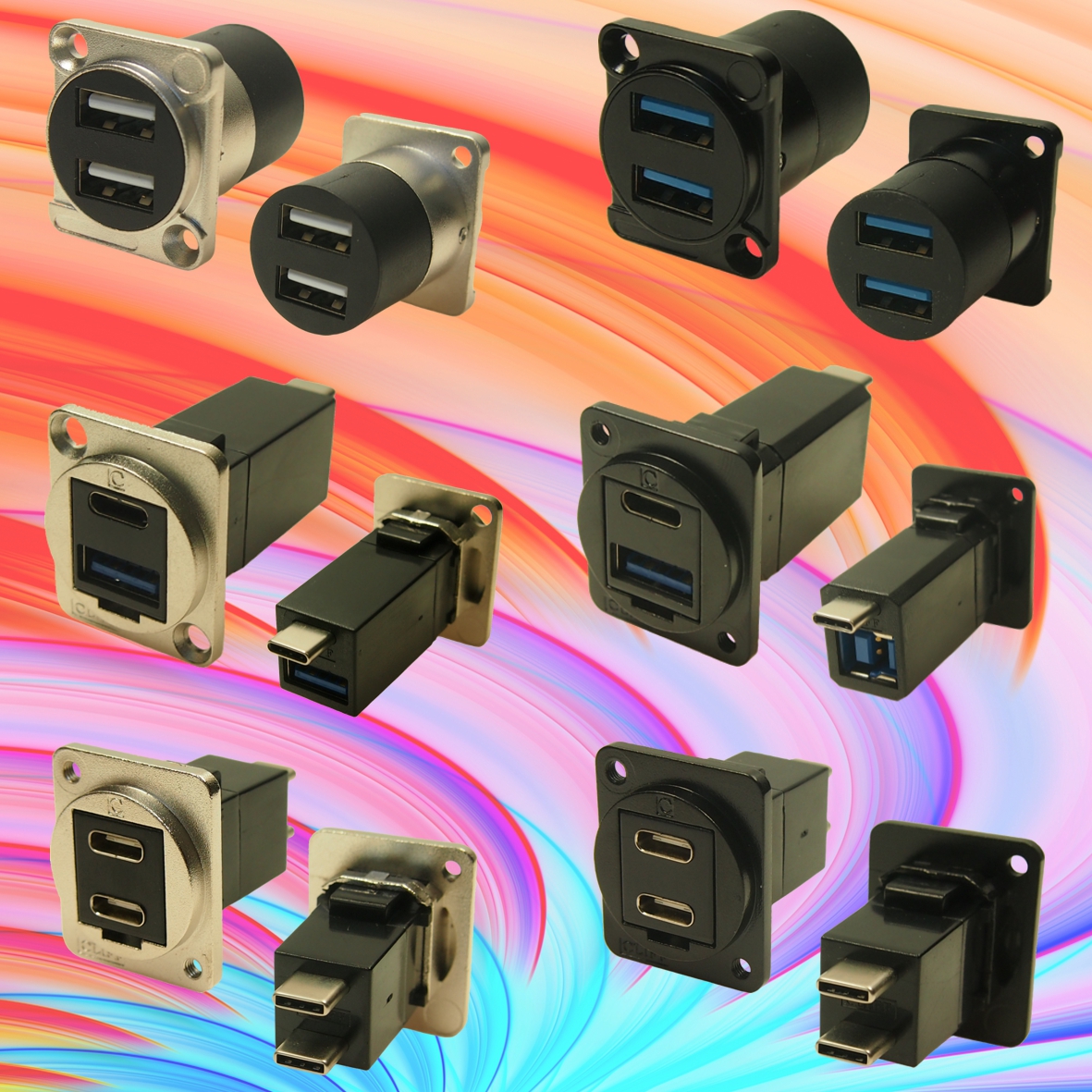Space saving DualSLIM USB FeedThrough Connectors now available from ...