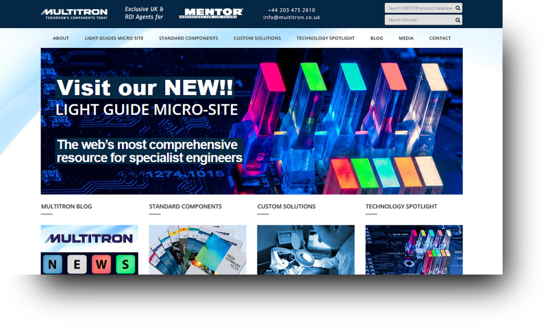 Multitron’s all-new Light Guide Micro-Site - an invaluable resource for ...