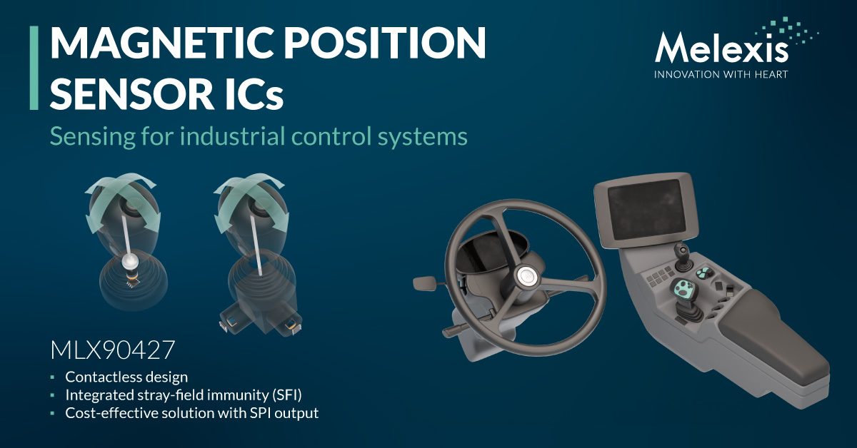 Melexis empowers industrial controllers with cost-effective position ...
