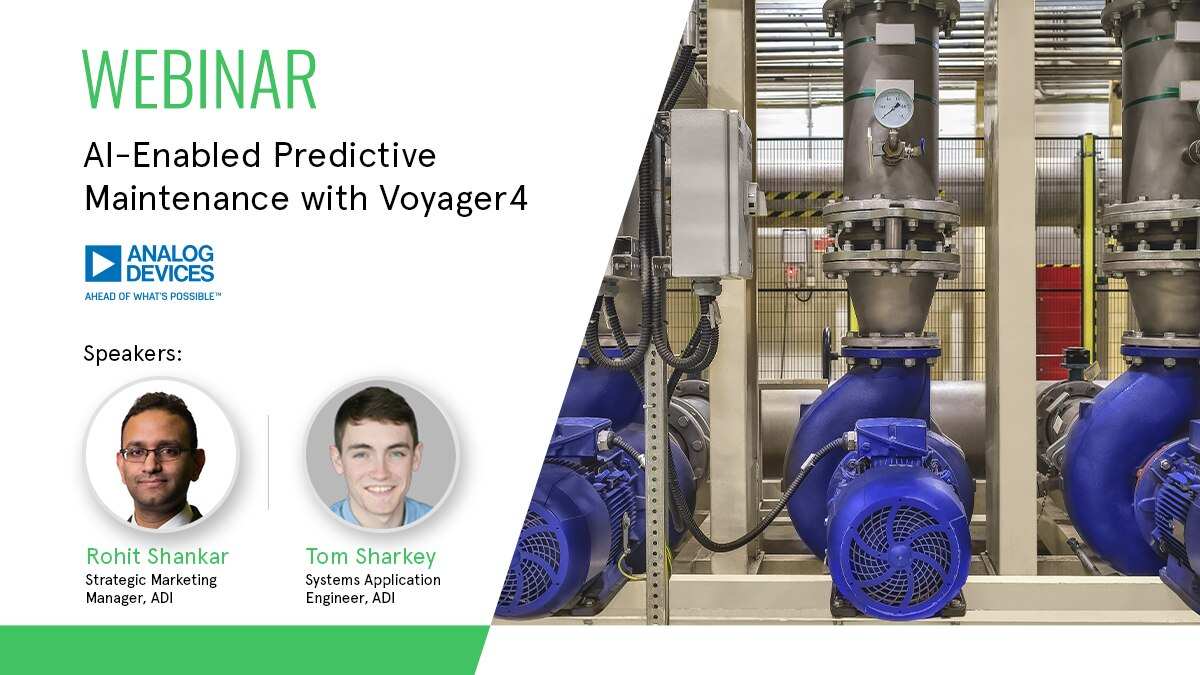 element14 Community announces two upcoming webinars on AI-driven maintenance and advanced signal ...