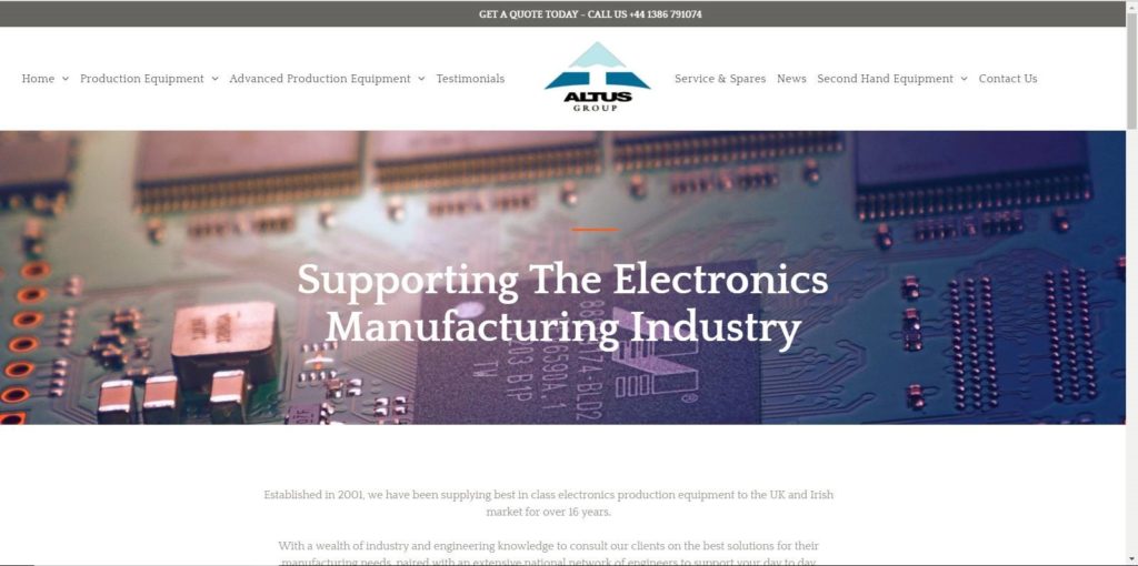 Altus unveils new website re-launch - CIE