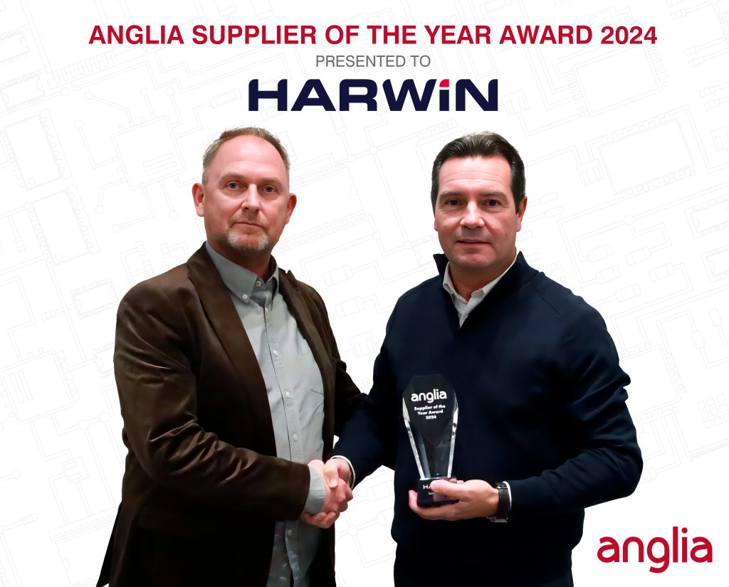 Anglia names Harwin as Supplier Of The Year for 2024 - CIE