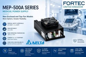 FORTEC UK: Delta expands the MEP-500A medical power supply series - CIE