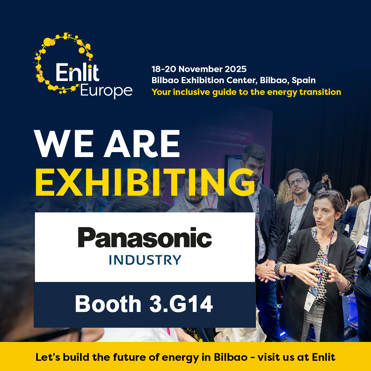Panasonic to exhibit at Enlit Europe 2025 - CIE