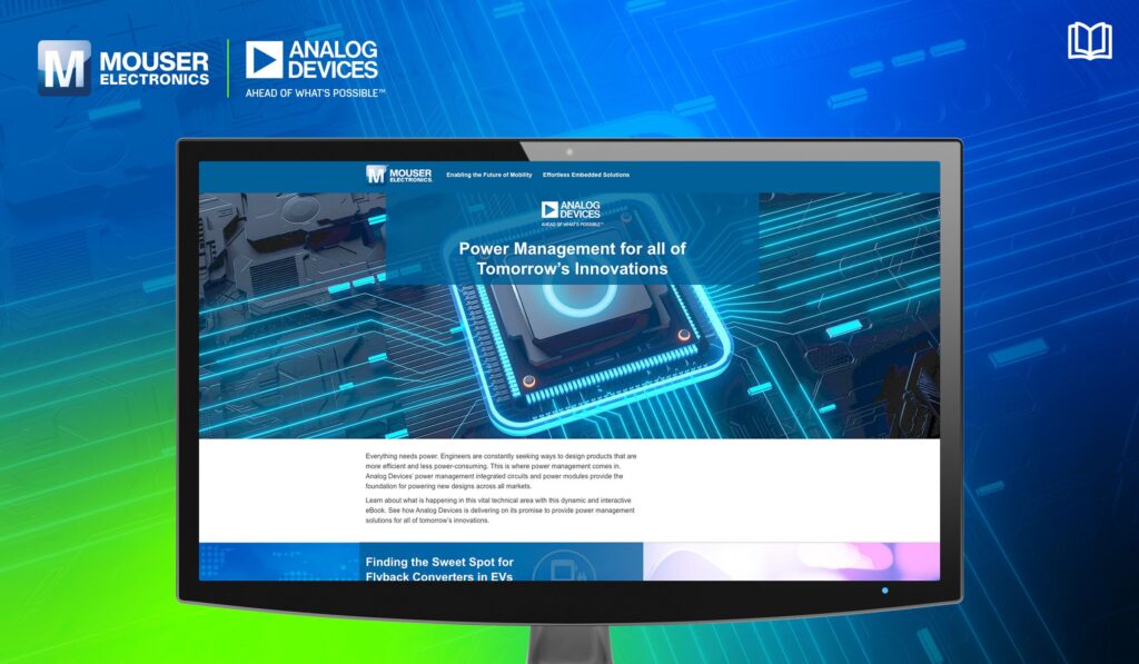 New eBook from Mouser Electronics highlights Analog Devices ...