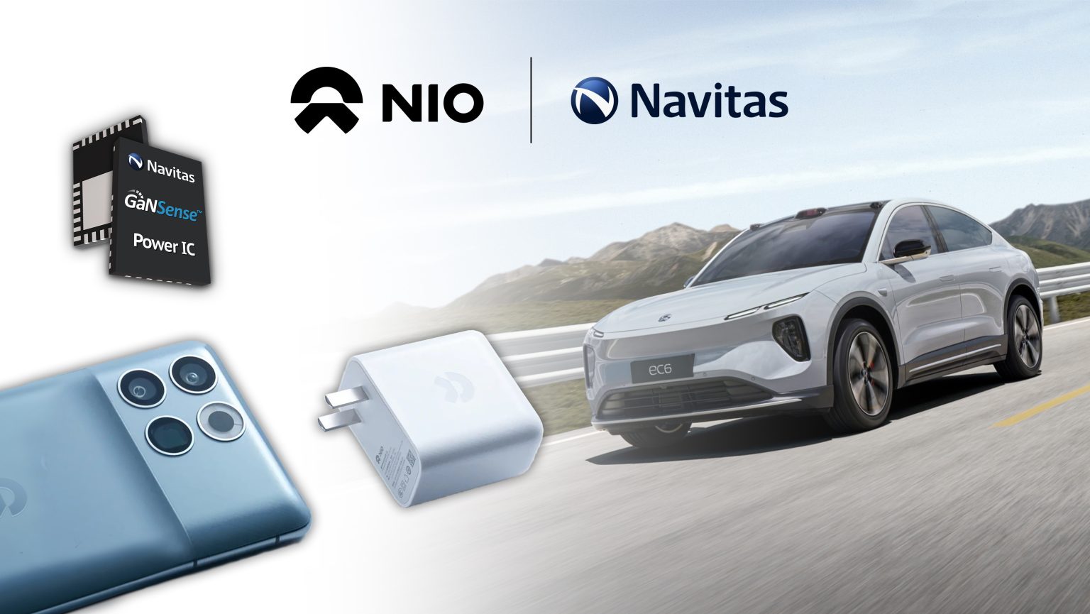 Navitas powers NIO phone with fast charging and seamless EV interaction ...