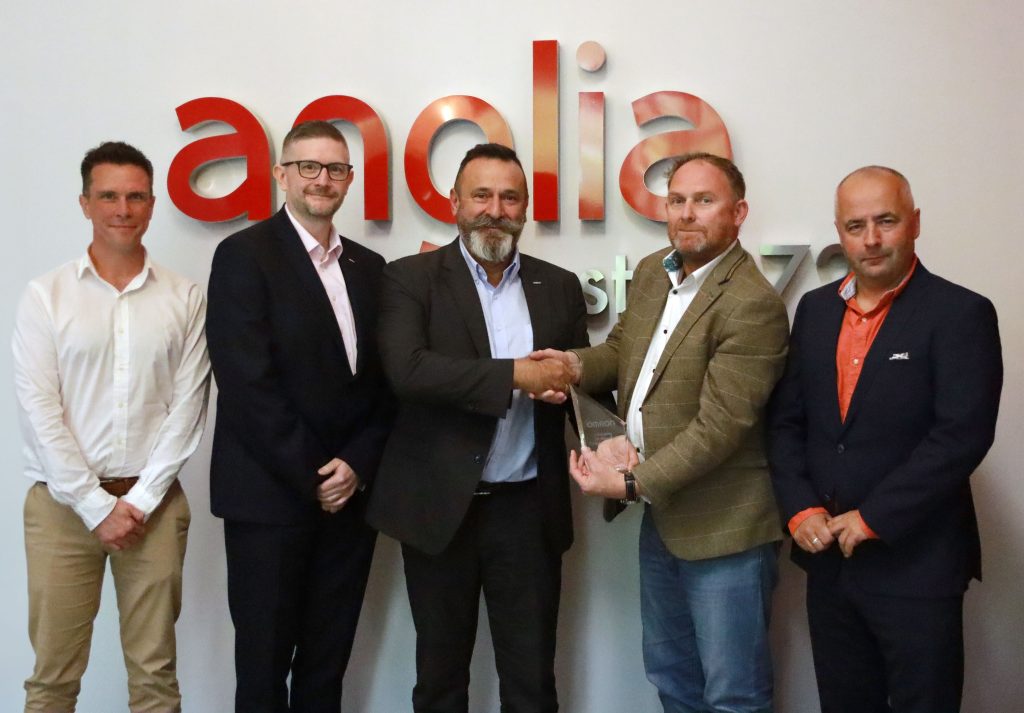 Omron marks 20-year relationship with Anglia - CIE