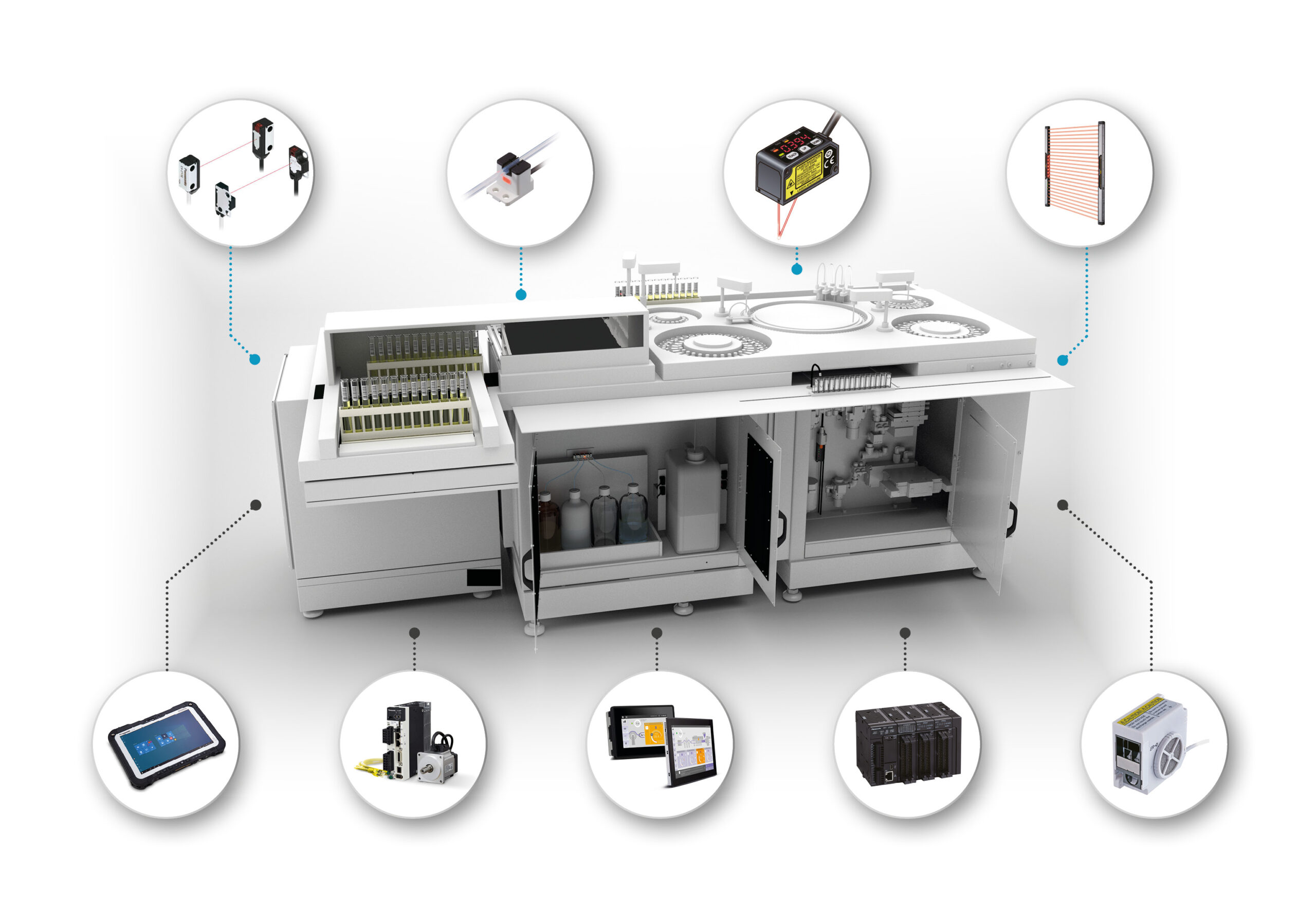 Sensors for laboratory automation on show at the EuroMedLab 2021 - CIE