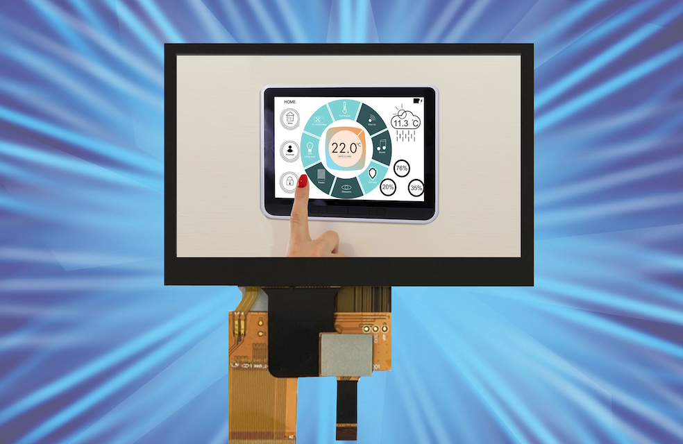 New cover lens and OCA bonding for 4.3 inch TFT displays - CIE