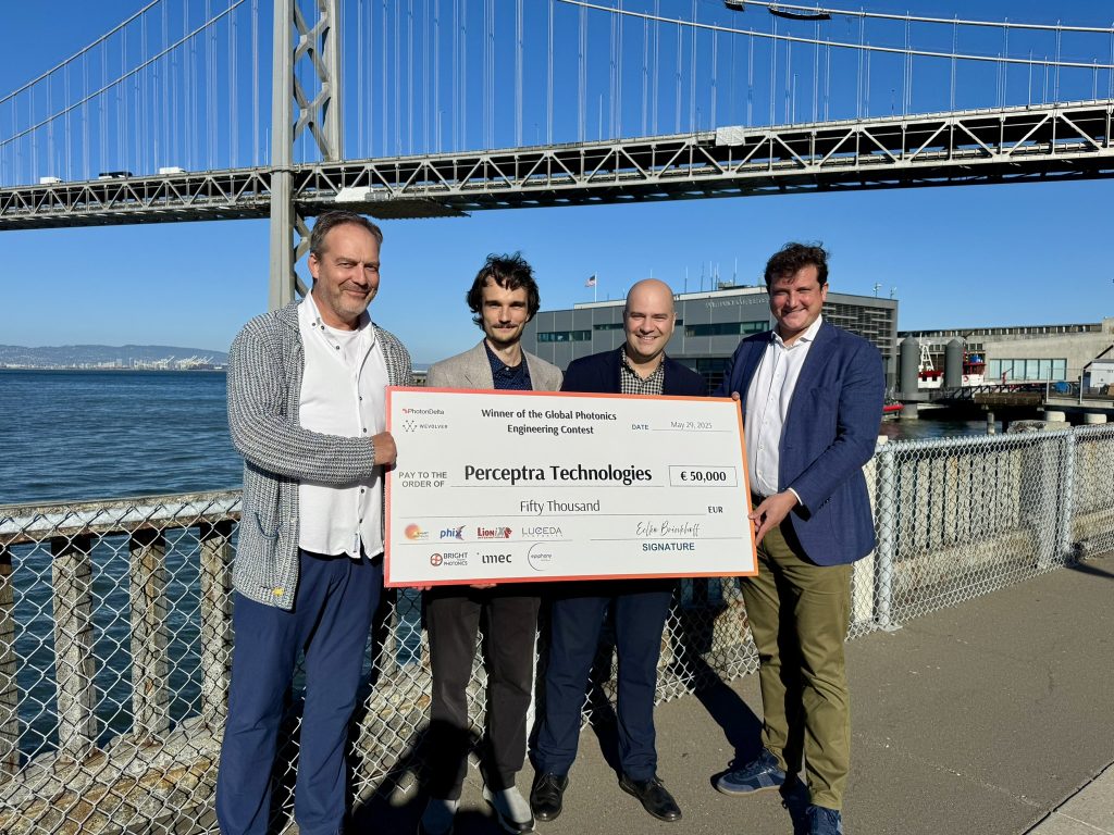 Perceptra’s real-time molecular sensor wins PhotonDelta’s €50,000 global photonics engineering ...