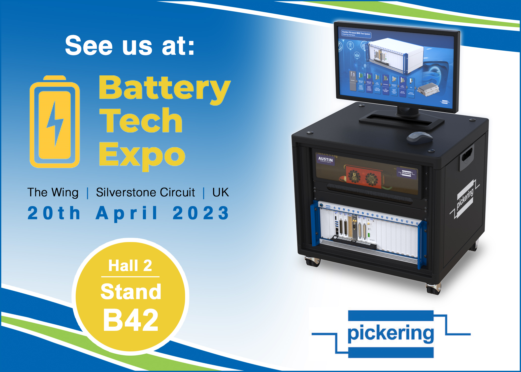 Pickering Interfaces to demo EV BMS test rig at Battery Tech Expo 2023 ...