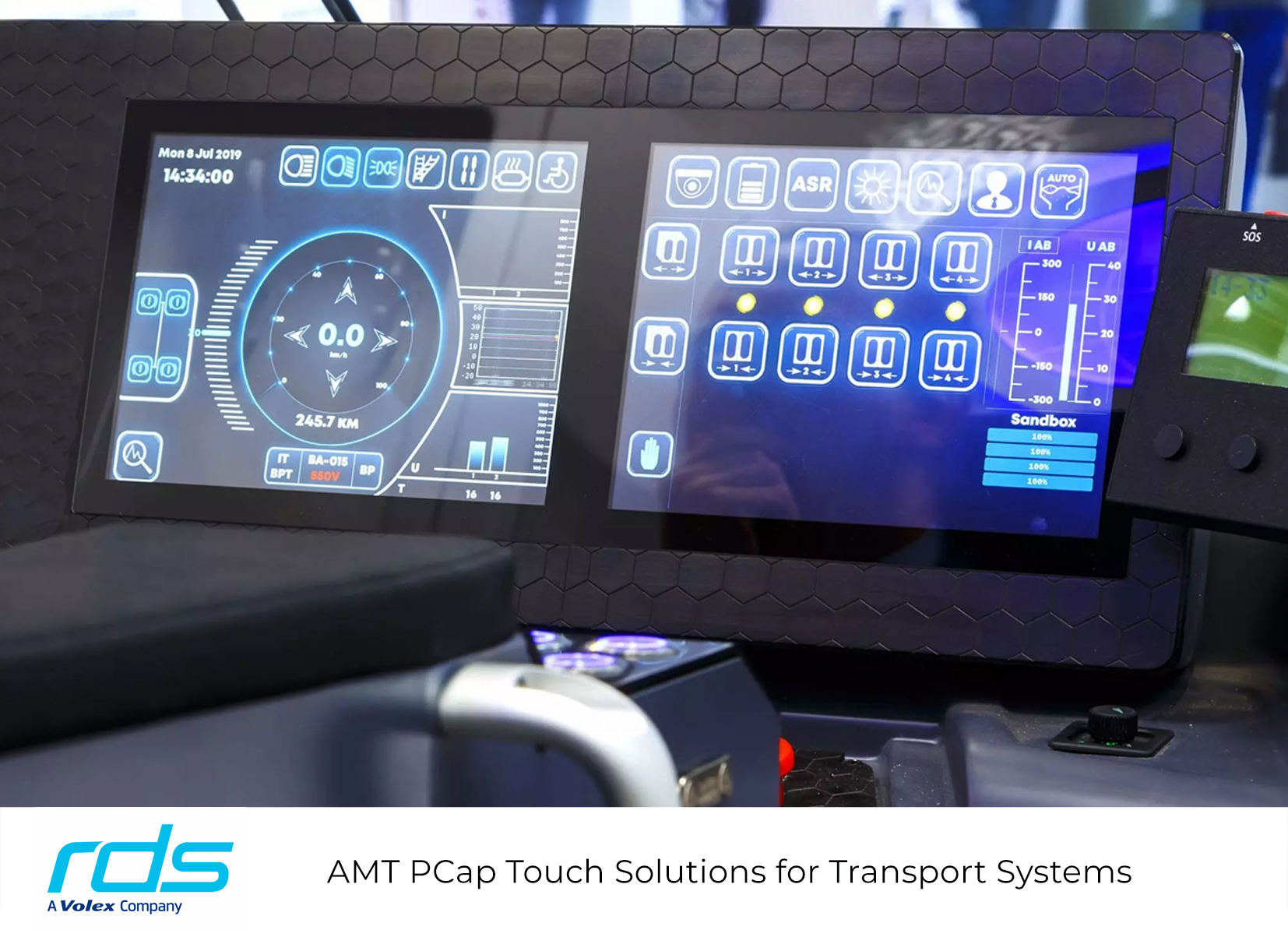 Rugged and reliable touch solutions for transport systems and in ...
