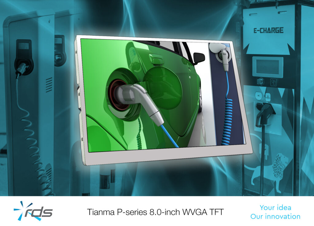 8.0-inch WVGA TFT for industrial and medical applications - CIE