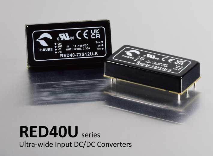 12:1 input 40W dc/dc simplifies design for EN50155 Rail applications - CIE