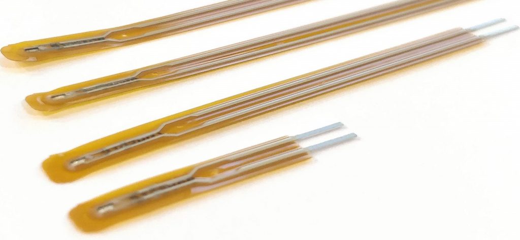 Ultra-thin, Flexible Thermistor for fast surface temperature sensing ...