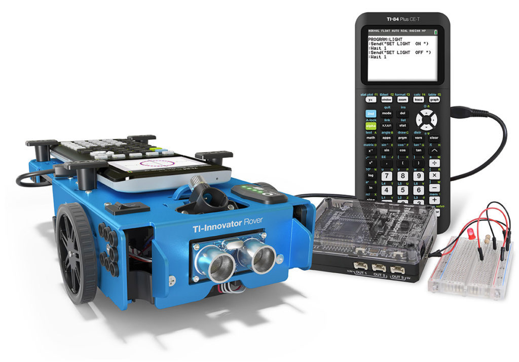 Texas Instruments introduces its first educational robot, the TI ...