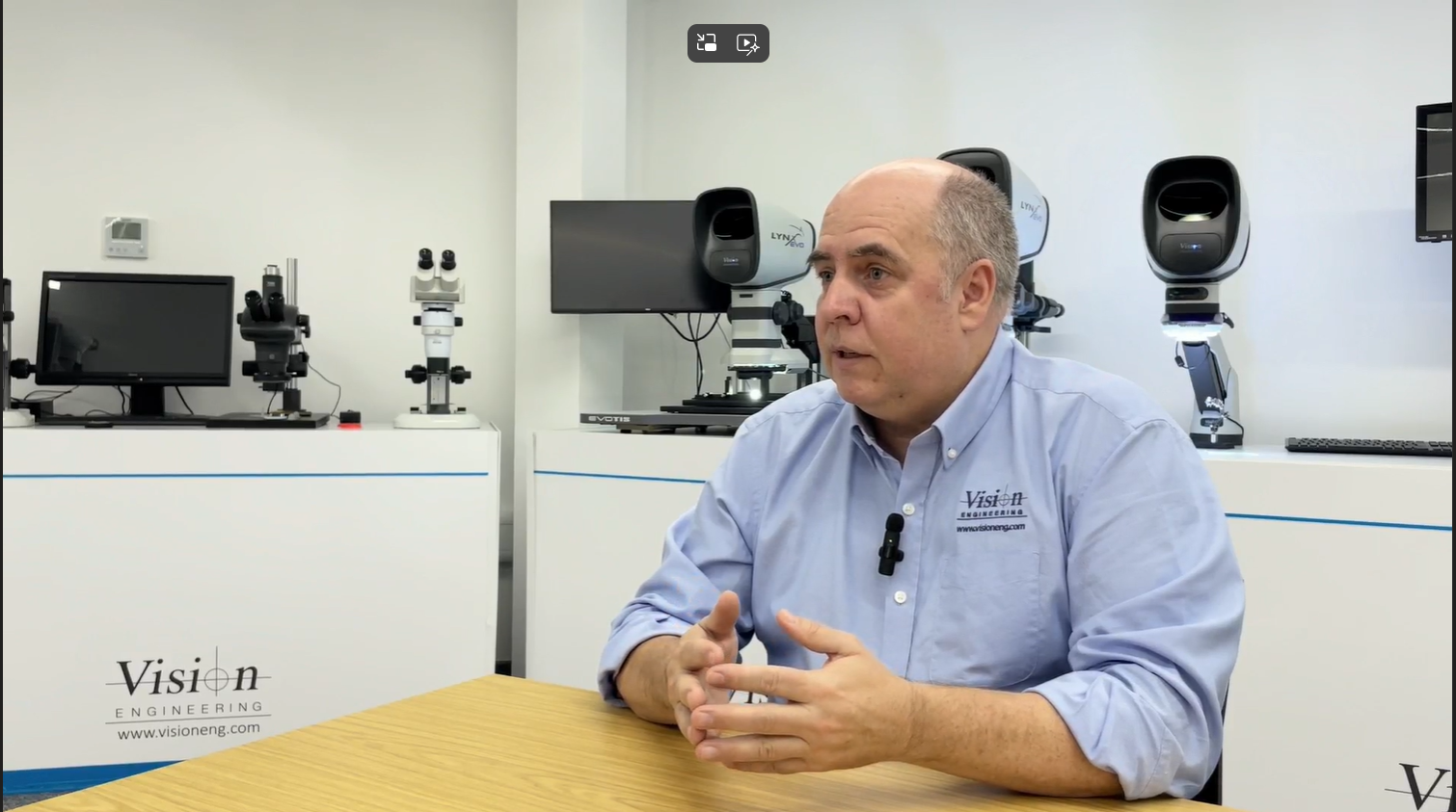 CIE TV Visits Vision Engineering - CIE