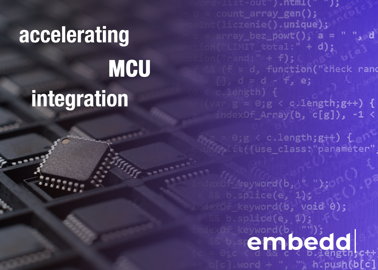 Embedd promises freedom from MCU supplier lock-in with AI-enabled cross ...