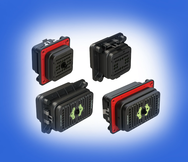 Rectangular, plastic, heavy-duty IP68 connectors for bulkhead applications - CIE