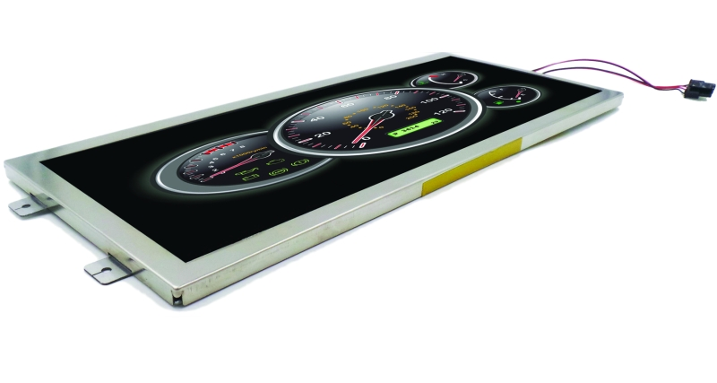 Small format Bar type letterbox shaped TFT LCDs, including touchscreen ...