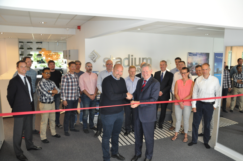 Stadium Group officially opens new connectivity division headquarters ...