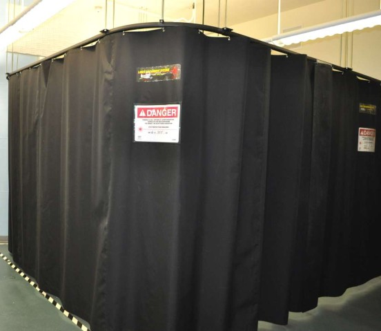 Laser safety curtain enclosures - CIE