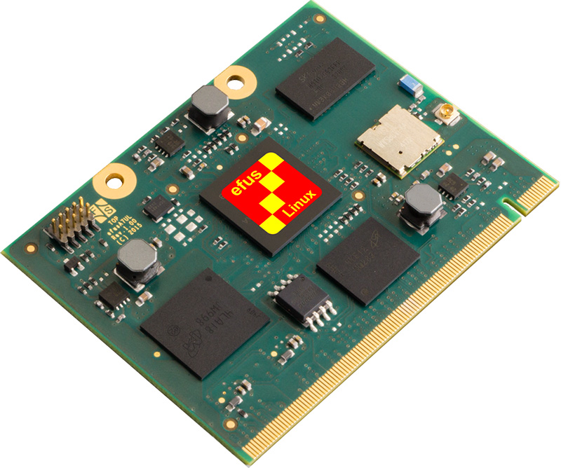 Compact NXP Cortex – A7 module is designed for easy plug – in - CIE
