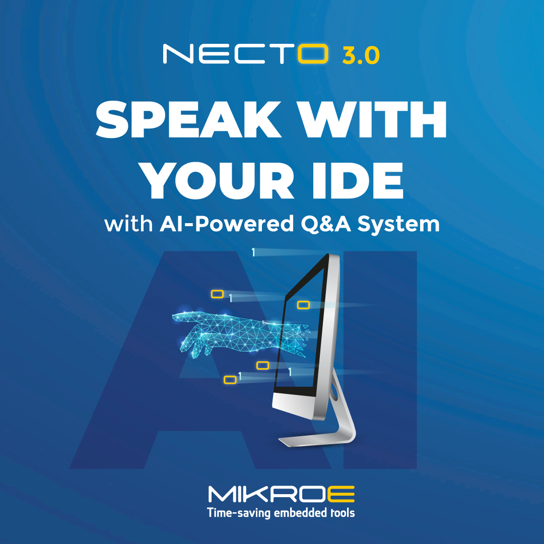 MIKROE adds natural language processing in NECTO Studio 3.0 IDE - CIE