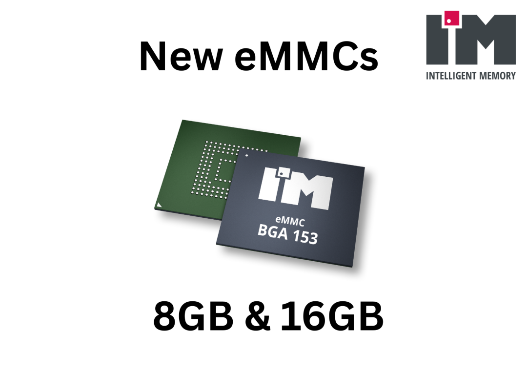 Intelligent Memory launches a new generation of eMMC for industrial ...