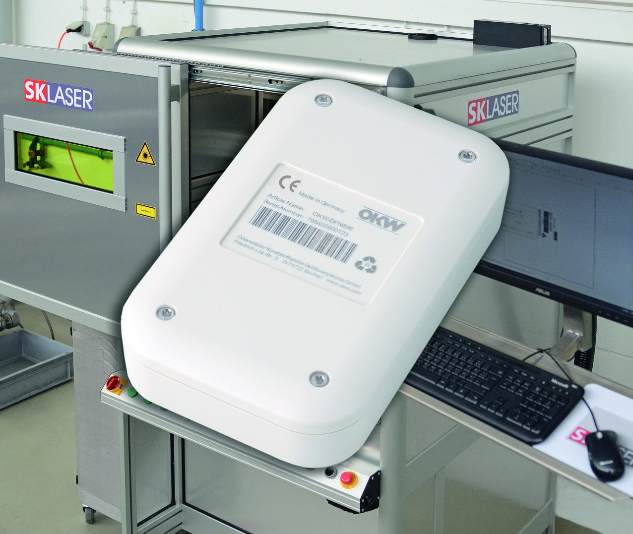 New laser marking service for electronic enclosures - CIE