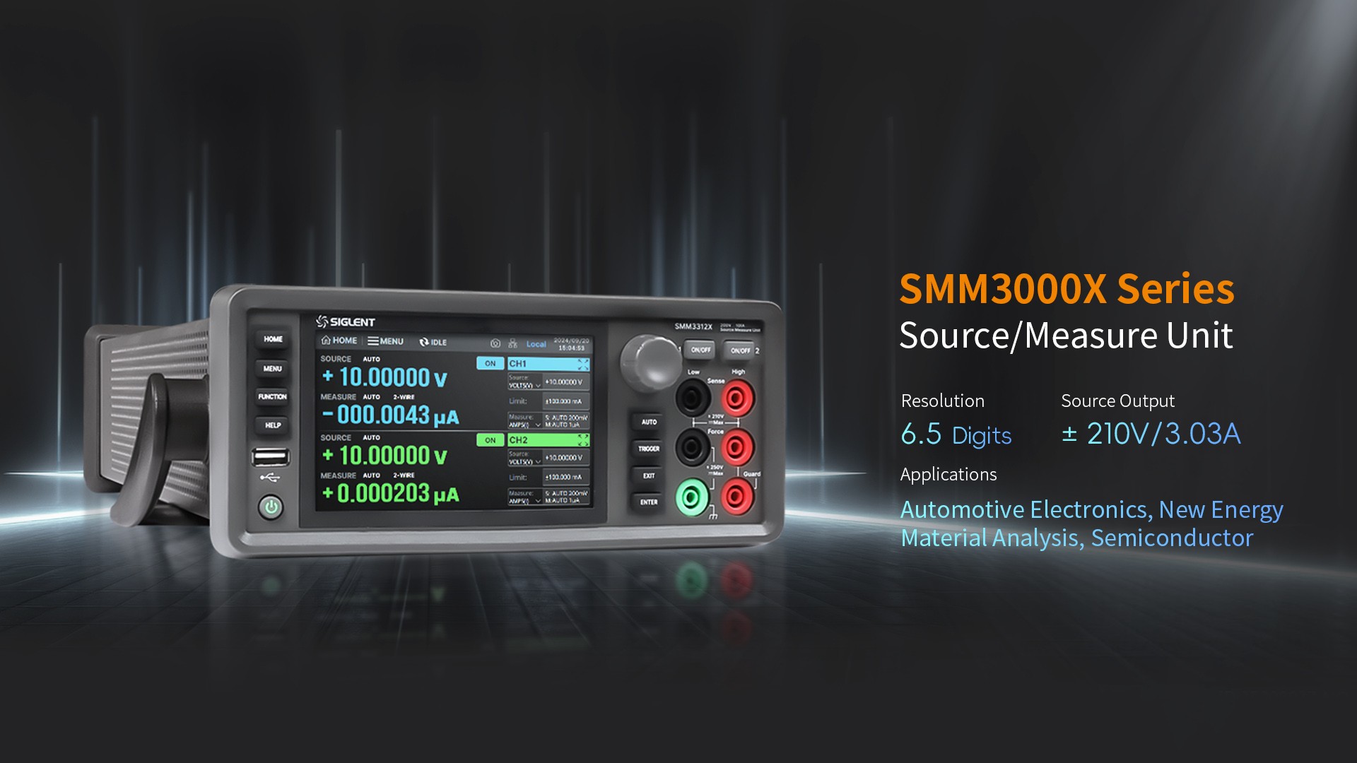 SIGLENT launches new SMM3000X series source/measure units – now ...