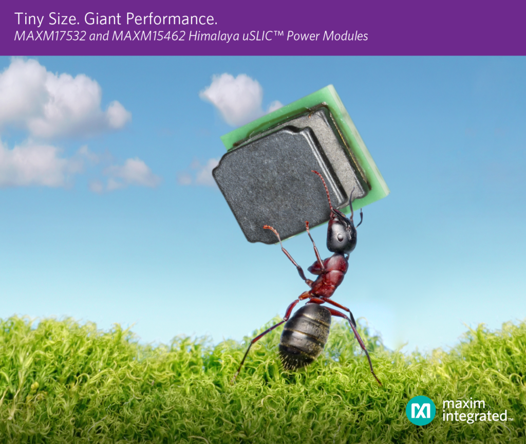 Maxim’s Himalaya uSLIC solution, the industry’s smallest power modules ...